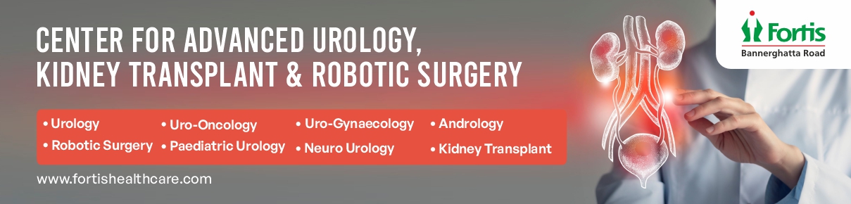 Urology Doctors Fortis BG Road | Fortis Healthcare